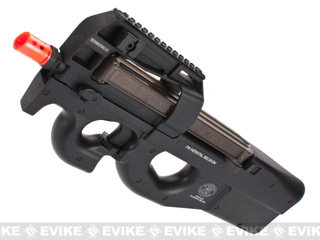 FN Herstal Licensed P90 Full Size Metal Gearbox Airsoft AEG - (Package ...