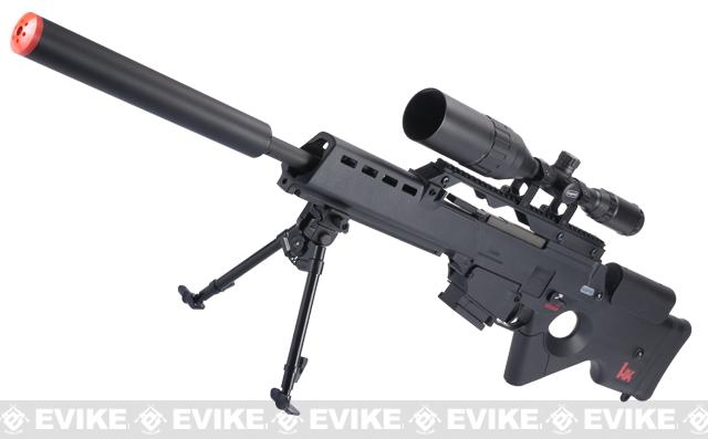 H&K Full Size SL9 Airsoft AEG Sniper Rifle by Umarex | Evike.com