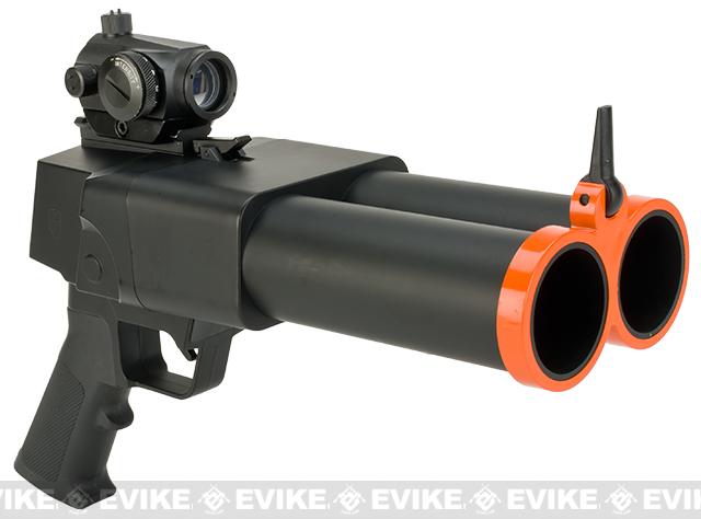 S-Thunder Double Barrel Break Action 40mm Airsoft Grenade Launcher ...