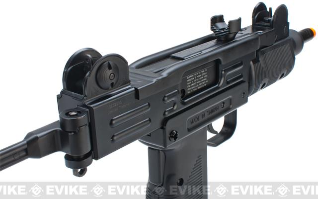 KWC CO2 Powered Airsoft Full Size Hard Kick UZI Submachine Gun | Evike.com