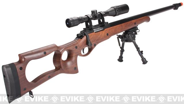 z UK Arms M70 Airsoft Bolt Action Sniper Rifle - Imitation Wood | Evike.com